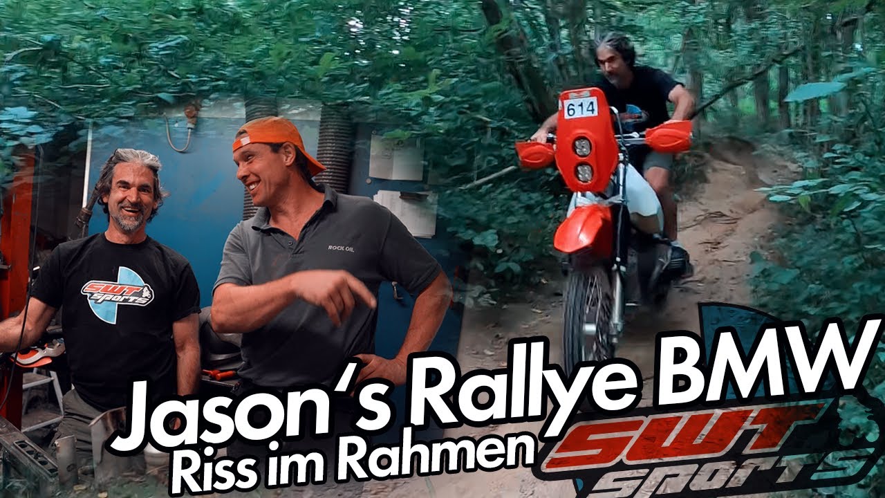 Riss im Rahmen | Jason's Airhead Rallye BMW Motorcycle | SWT SPORTS ...