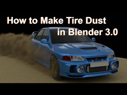 How to Make Tire Dust in Blender 3.0 - YouTube