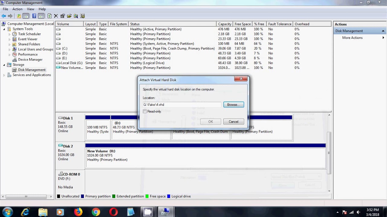 Create Unlimted Fake HardDisk Drives On Windows - YouTube