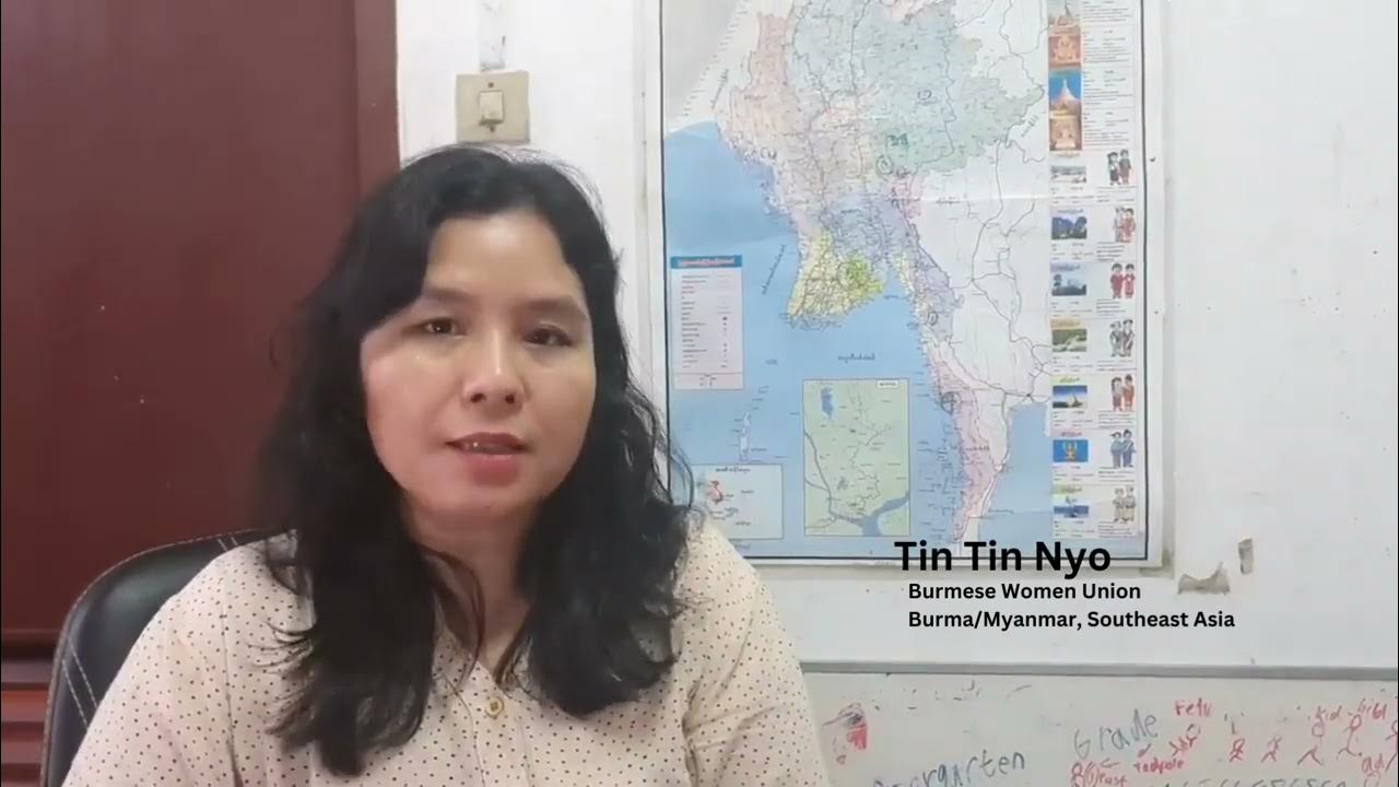 APWLD Anniversary Greetings from Tin Tin Nyo, BNI, Burma/Myanmar - YouTube