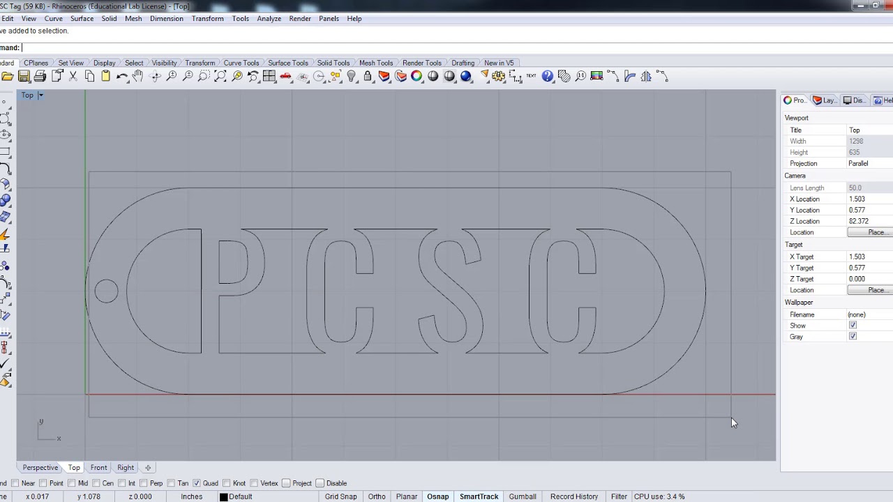 Rhino DXF Into Fusion 360 - YouTube