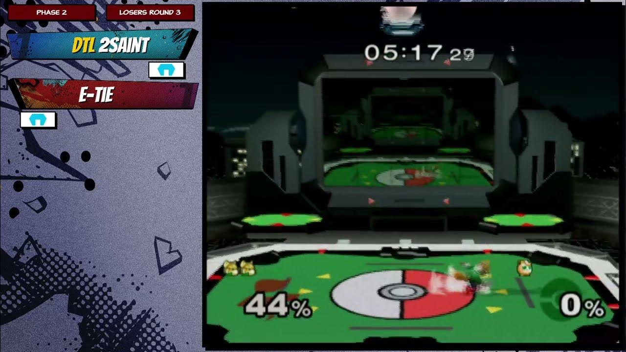Collision 2024 - DTL 2saint (Jigglypuff) vs E tie (Fox) - Losers Round 3 -Melee Singles - YouTube