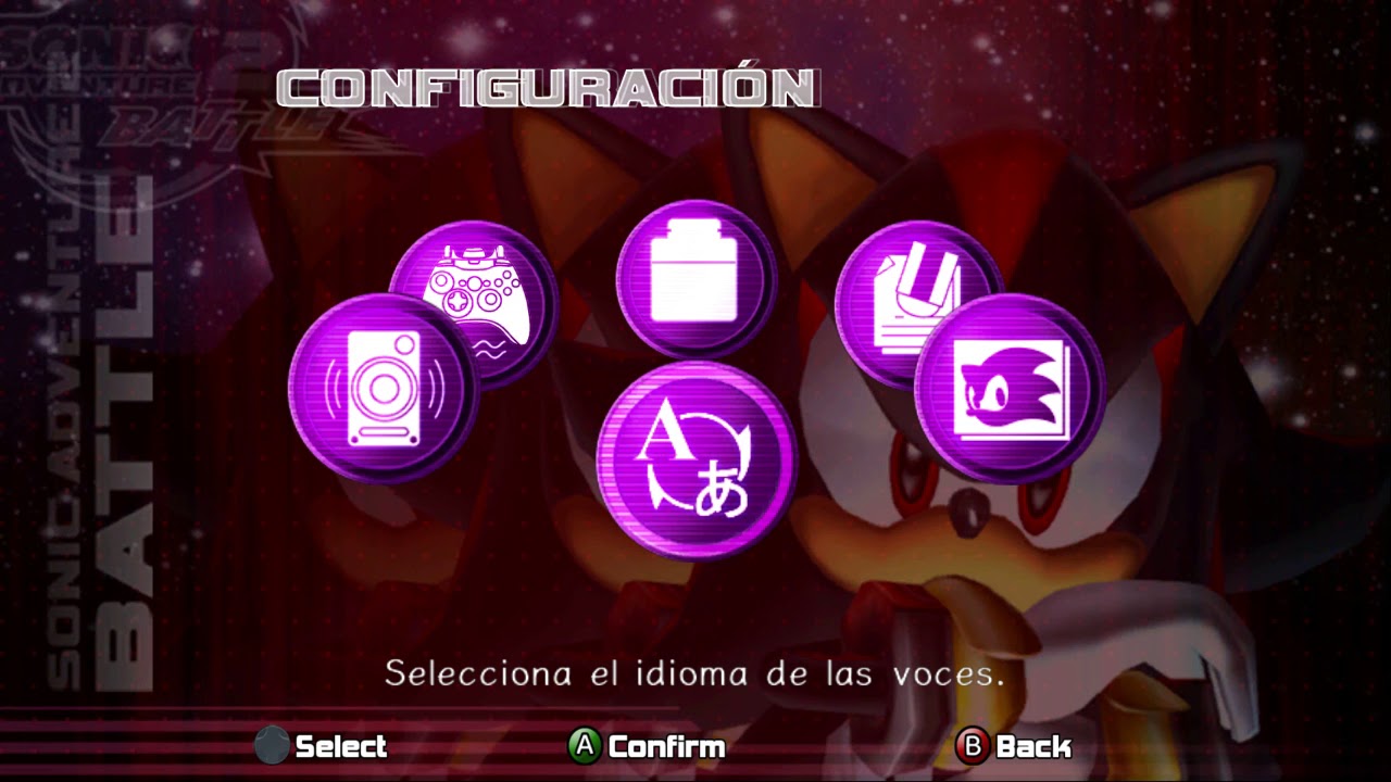 SA2 PC - Restored Subtitles Menu - YouTube