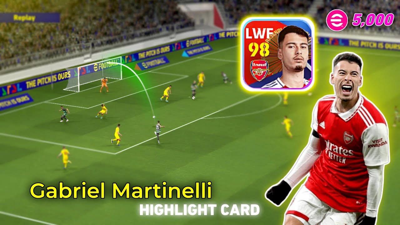 Gabriel Martinelli 98-Rating Highlight Card Review | Long Range Expert ...