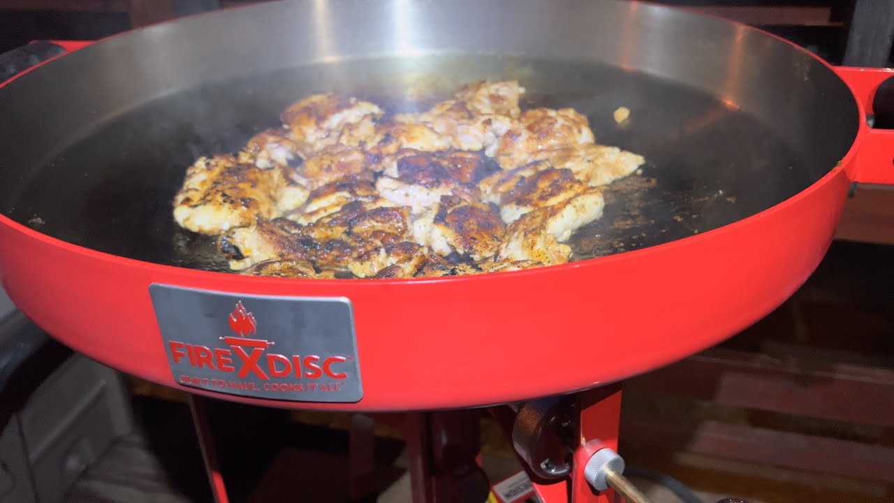 FIRE DISC COOKER - Review - YouTube