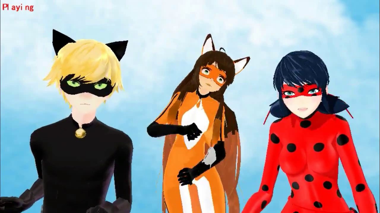 Mmd Miraculous Ladybug Everybody Youtube