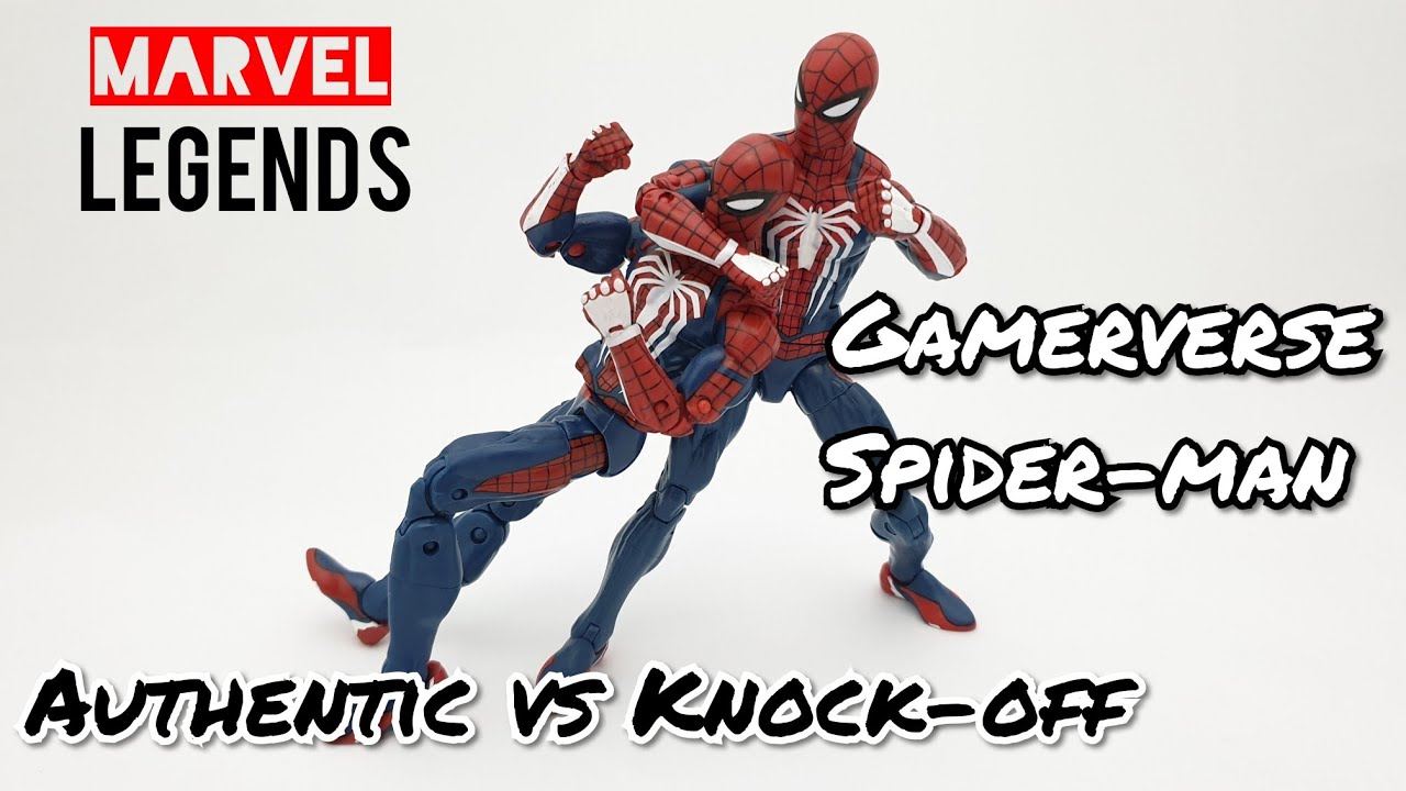 How to differentiate Authentic and KO/Bootleg Marvel Legends Gamerverse ...