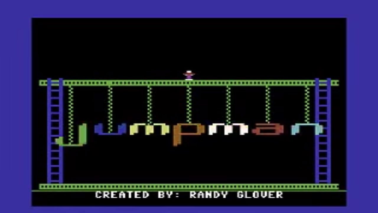 Jumpman - C64 - Greatest Platformer Games (Epyx 1983) - YouTube