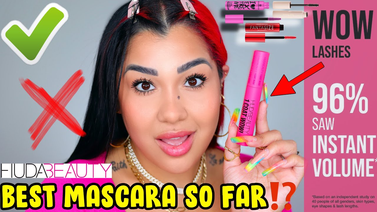 Transform Your Lashes with Huda Beauty WOW! Mascara - YouTube