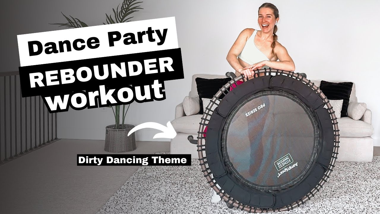 Dirty Dancing Mini Trampoline Workout | All Levels Rebounder Routine ...