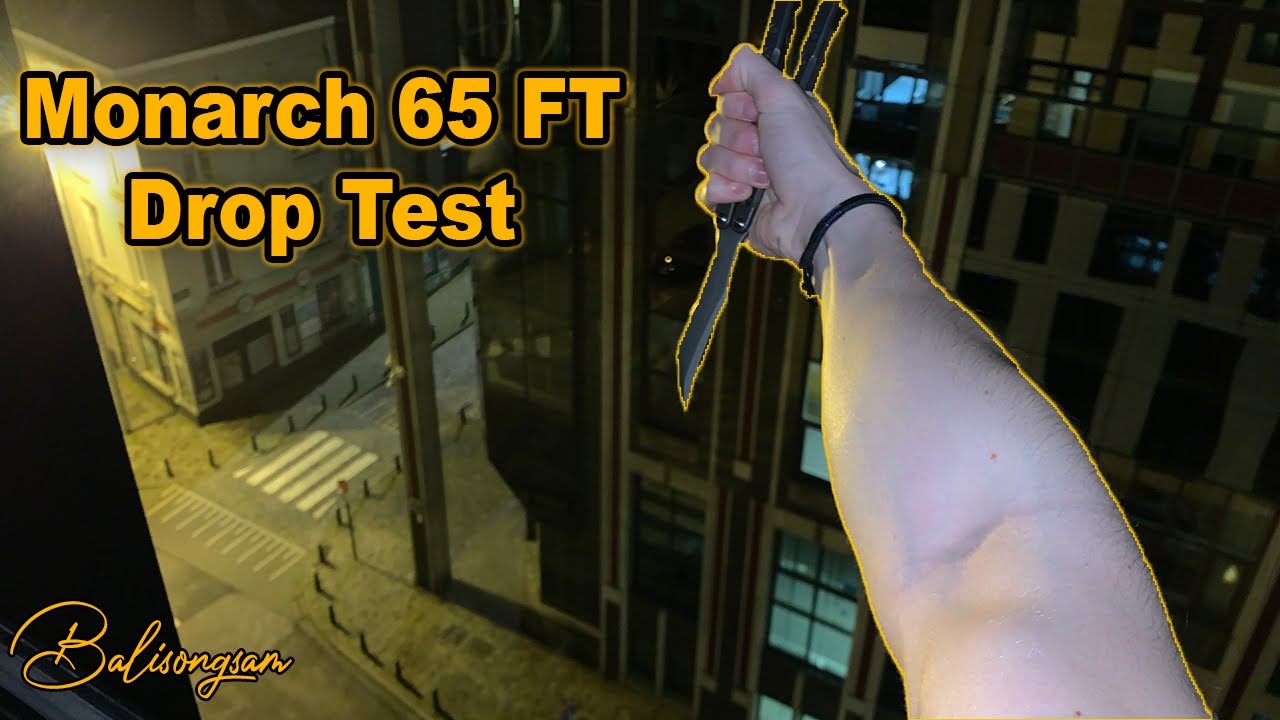 Drop Testing A Monarch! 65 FT Drop + Insane Results! - YouTube