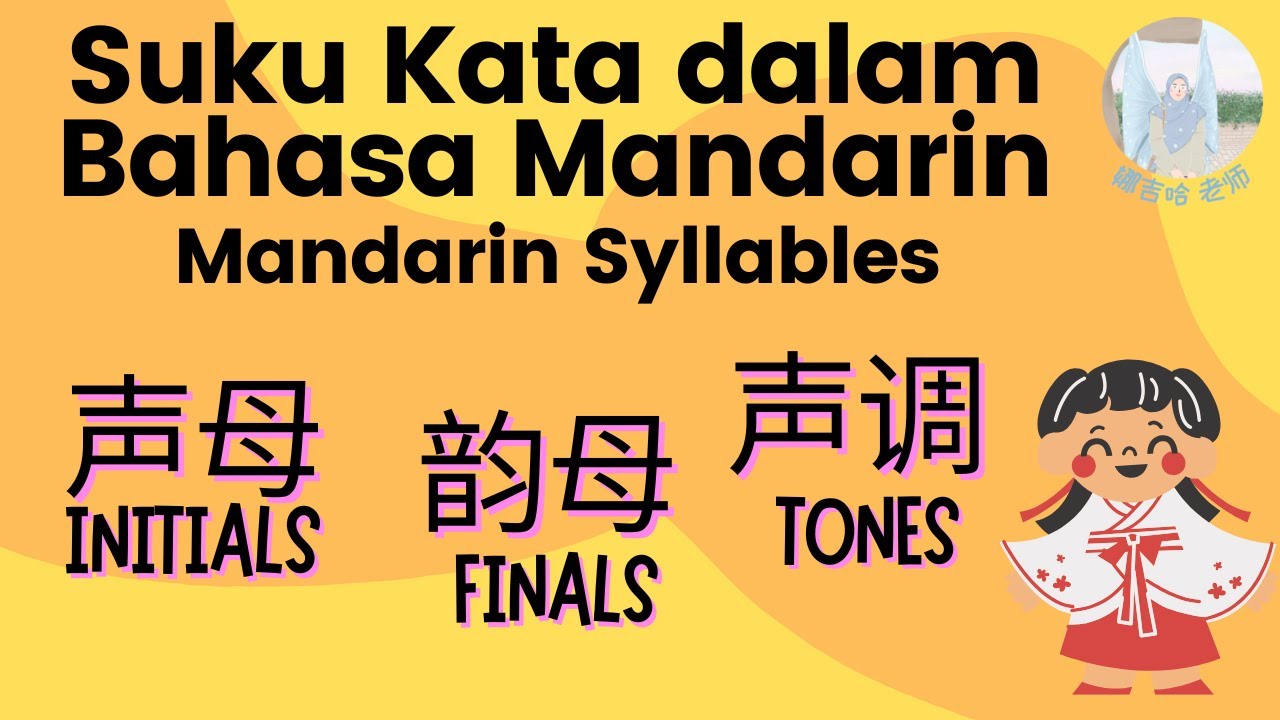 Jom belajar Mandarin Suku kata bahasa Mandarin Mandarin Syllables ...