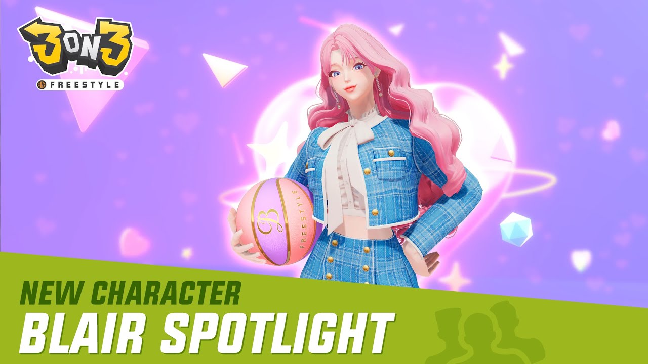 New Character Update Spotlight; Blair | 3on3 FreeStyle - YouTube