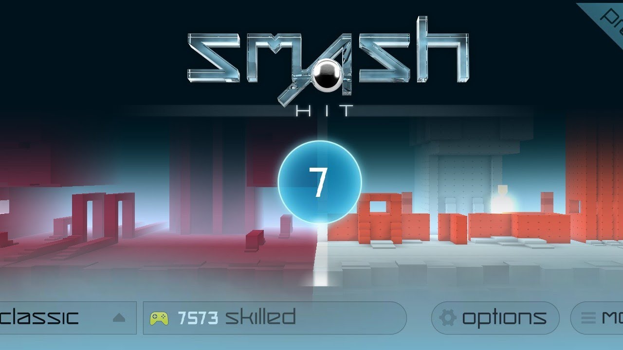 Smash hit checkpoint 7 ( level 7 ) 😭 - YouTube