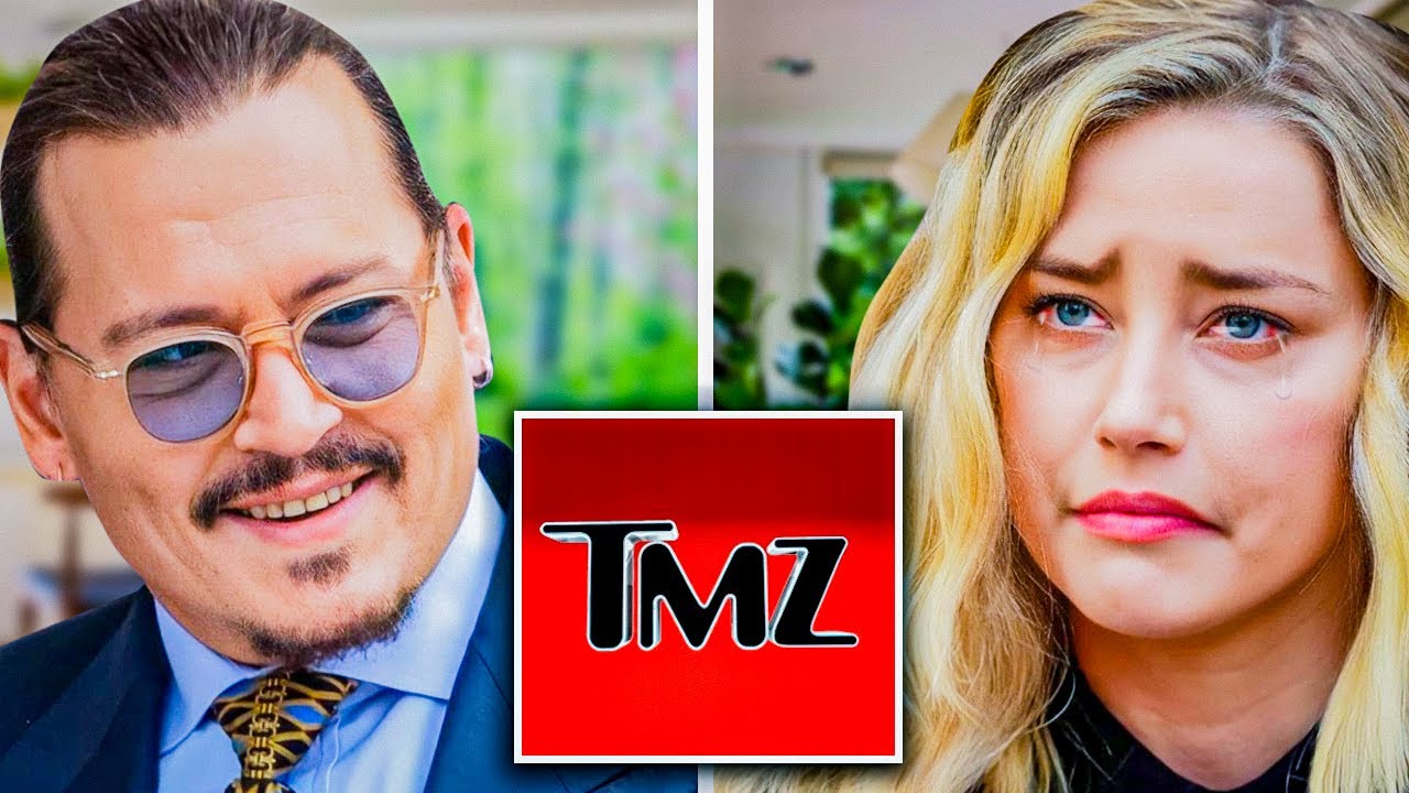 TMZ CHANGES Sides! PROOF They Are Standing With Johnny Depp Now! - YouTube