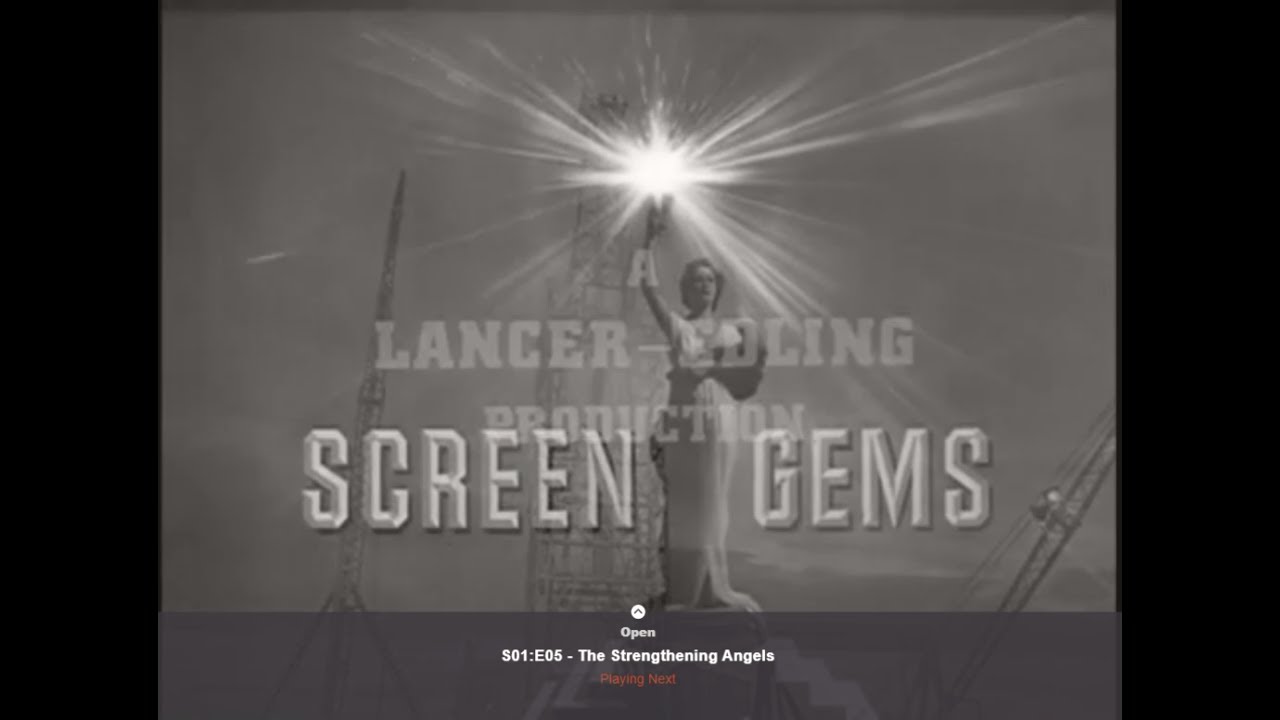 Lancer-Edling Productions/Screen Gems/CBS Television Network logos ...
