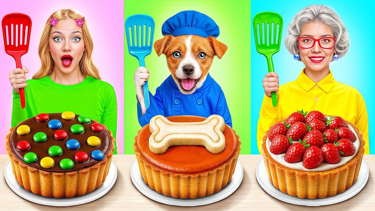 Cooking Challenge with Dog | Funny Food Recipes by Multi DO Smile - YouTube