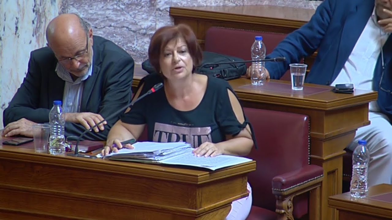 Η Δ. ΜΑΝΩΛΑΚΟΥ ΣΤΗΝ ΕΠΙΤΡΟΠΗ ΤΗΣ ΒΟΥΛΗΣ ΓΙΑ ΤΟ ΝΑΥΑΓΙΟ "ΑΓΙΑ ΖΩΝΗ ΙΙ ...