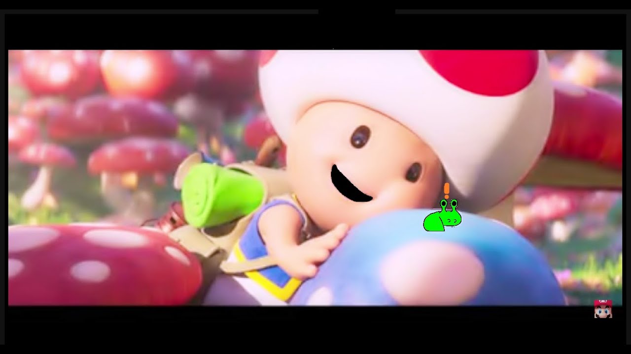 Mario movie Toad with alternate voice and mouth. (picture only) - YouTube