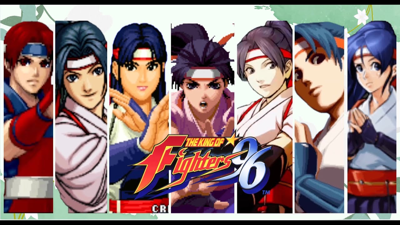 KOF Evolution of Kasumi Winner Pose 拳皇香澄胜利姿势进化 - YouTube