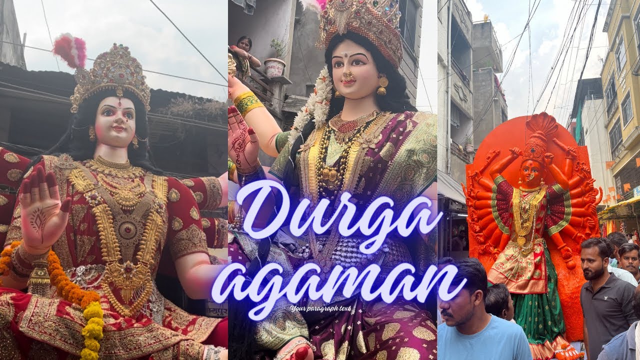 Durga Mata Agaman 2k23 in Nagpur. #viral #durga - YouTube