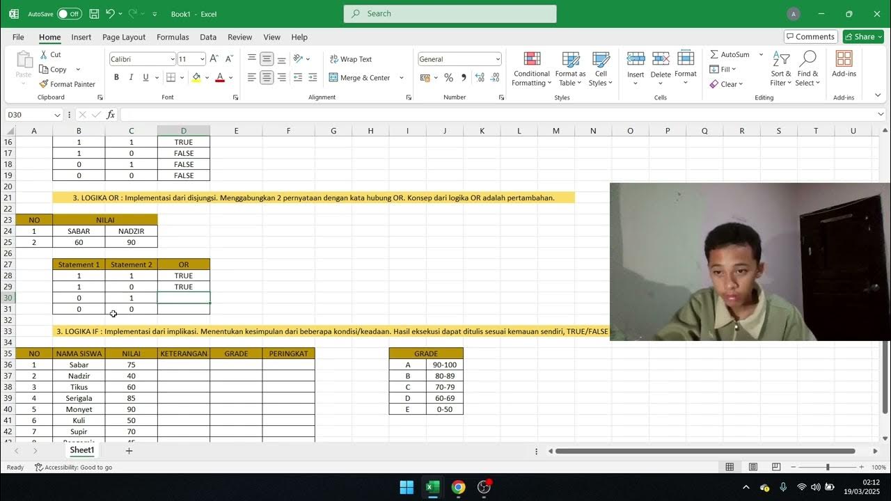 Gerbang Logika | Excel | Informatika - YouTube