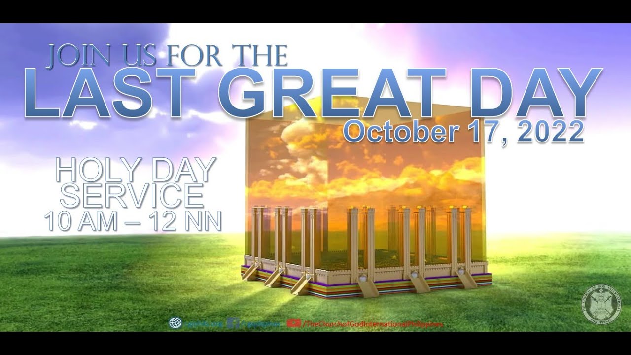 The Kingdom of the Father | Feast of the Last Great Day (October 17 ...