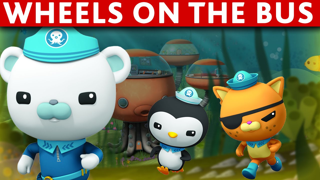 Wheels on the Bus Song Octonauts - YouTube