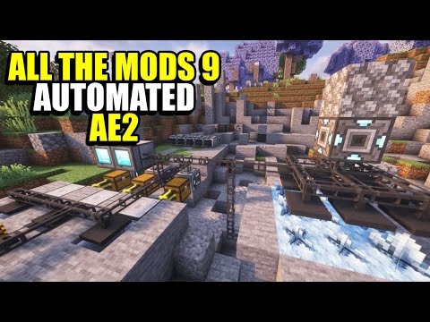 Ep68 Automated AE2 - Minecraft All The Mods 9 Modpack - YouTube