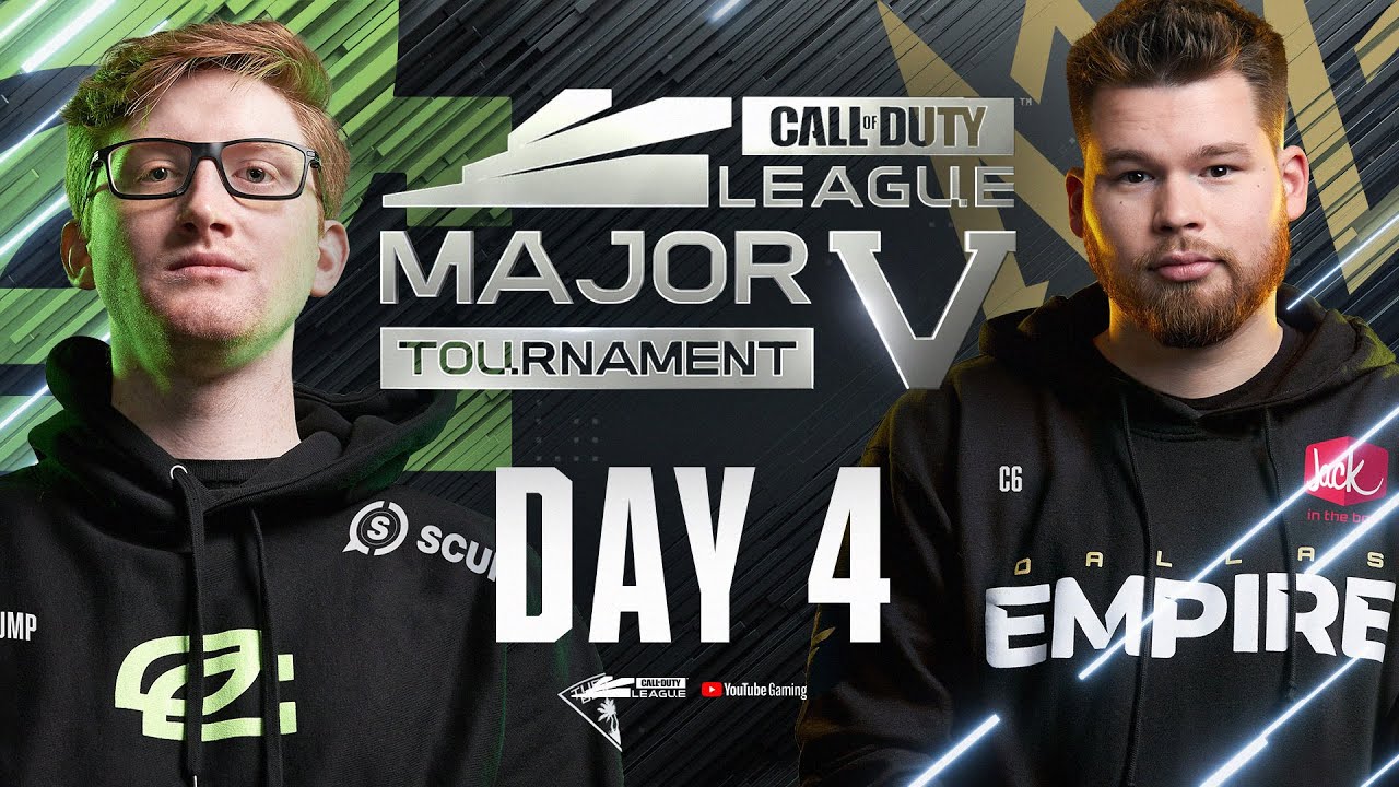 Call Of Duty League 2021 Season | Stage V Major Tournament | Day 4 ...