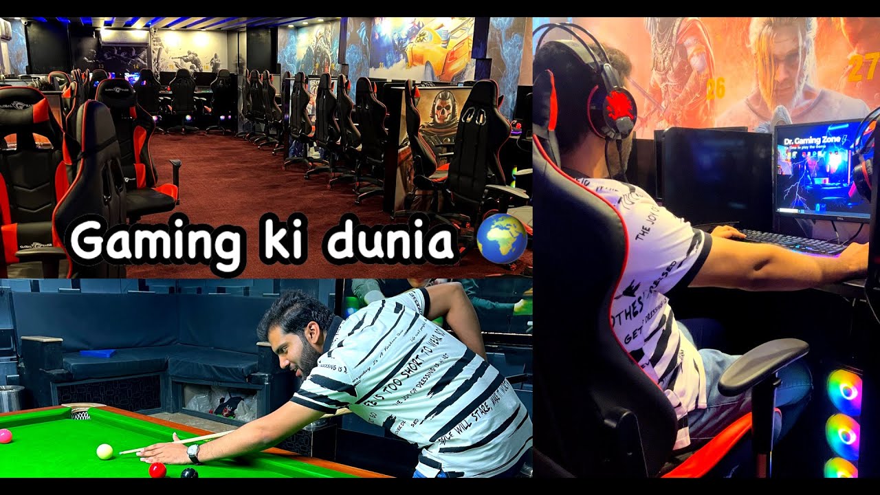 Karachi ka Sub se bara Gaming Zone | Snooker Club | Dr Gaming Zone & Snooker Club - YouTube