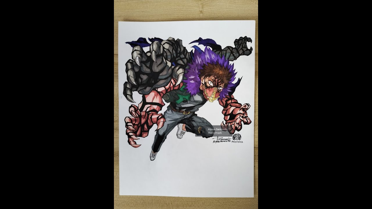 Drawing Overhaul (My Hero Academia) - YouTube