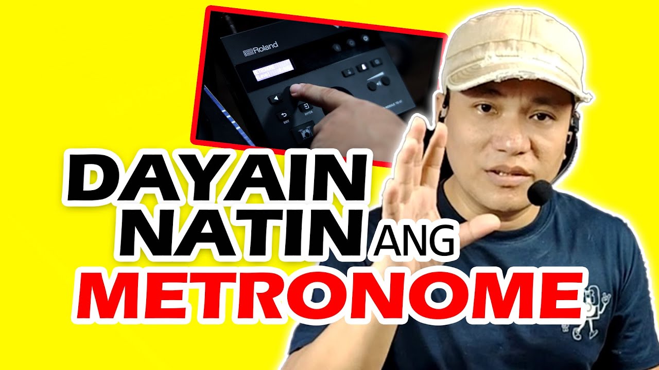 Paano Gumamit ng Metronome (Roland TD 07DMK) - YouTube