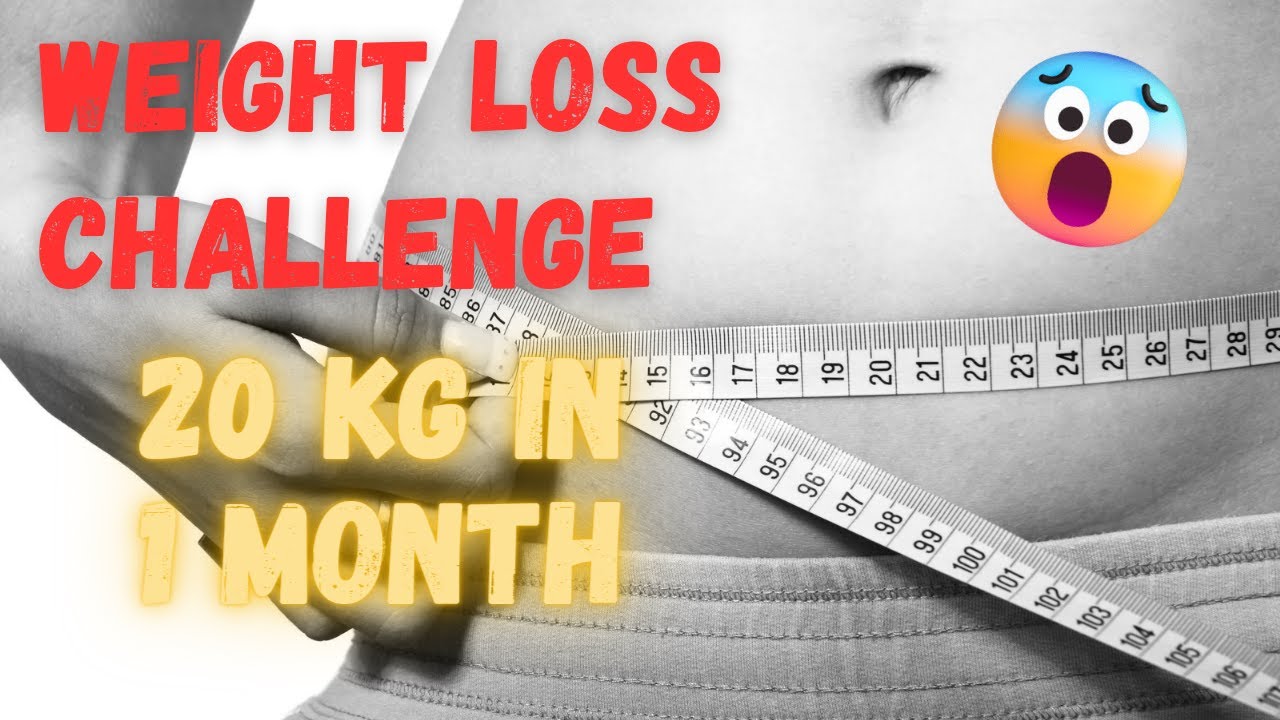 Weight loss diet for 1 month lose 20kg in 1 month - YouTube