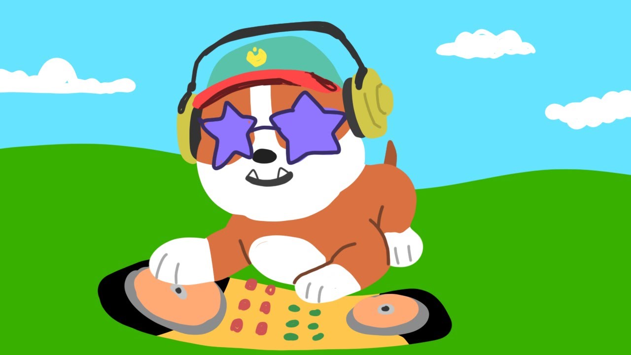 Paw Patrol DJ Rubble Drawing Nick Jr Doodles - YouTube