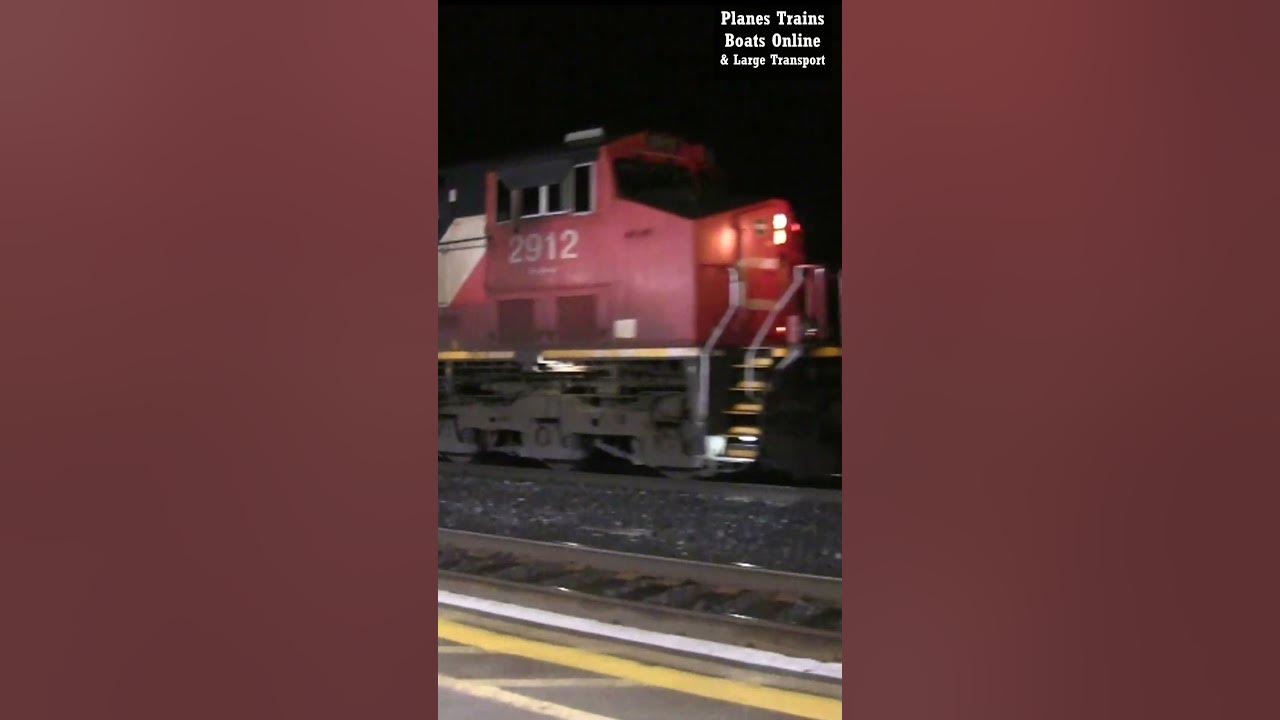 #shorts CN A492 Manifest Train CN 3803 & CN 2912 Locomotives Strathroy Sub - YouTube