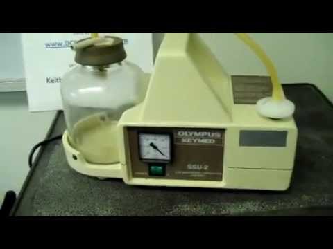 Olympus SSU-2 Endoscopic Aspiration Pump - YouTube