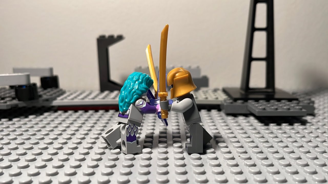 Gladiator Battle Stop Motion - YouTube