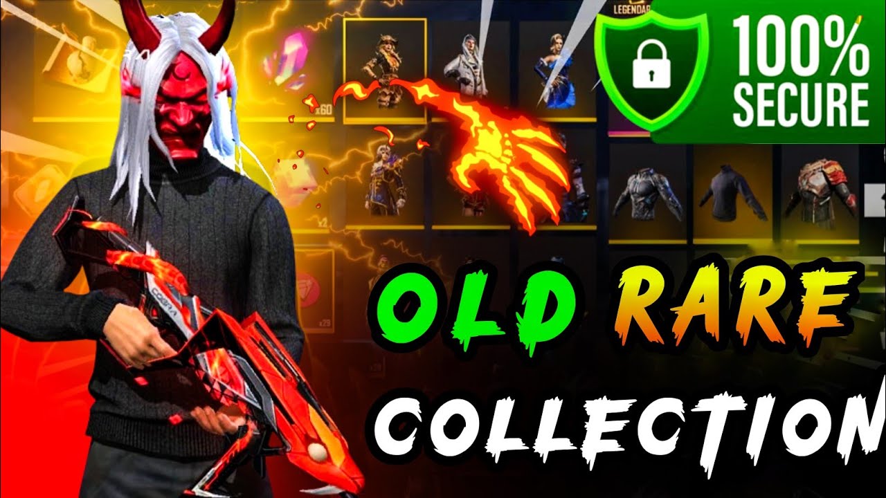 free fire🔥 old rare id collection😍 || best dress combination😱 # ...