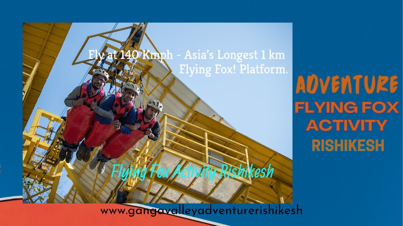 Thrilling Flying Fox Adventure in Rishikesh | Ultimate Flying Fox ...