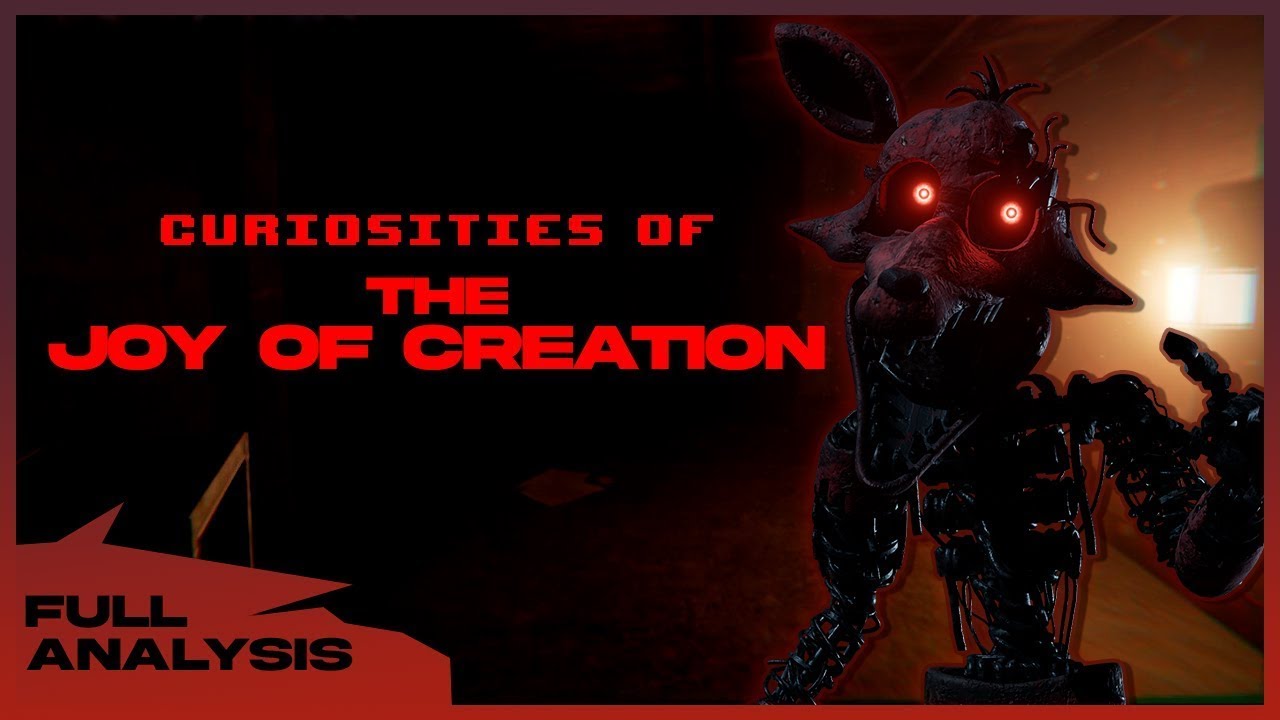 Curiosities of FNAF The Joy of Creation (TJOCR Analysis) - YouTube
