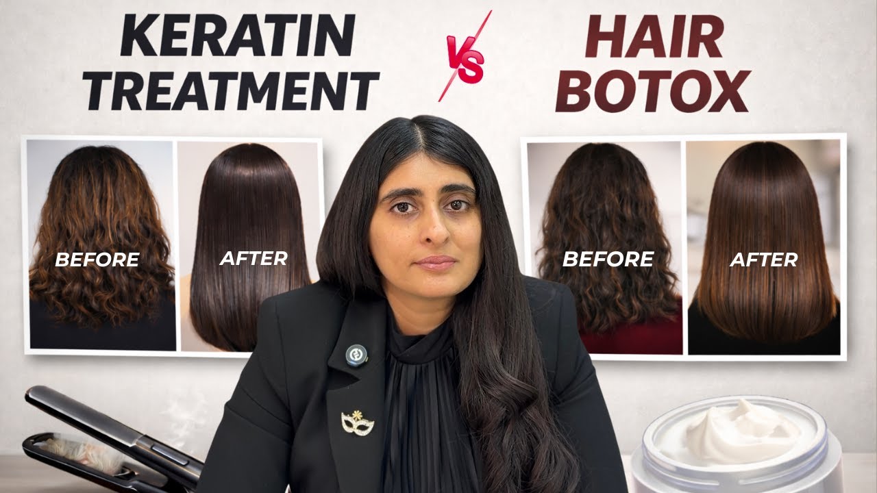 Keratin Hair Treatment| Hair Botox Treatment| Keratin hair treatment vs ...