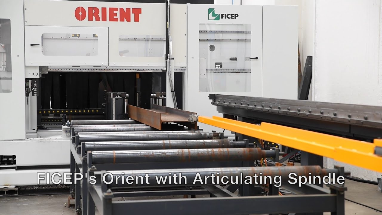 Articulating Single Spindle Drill Line - YouTube