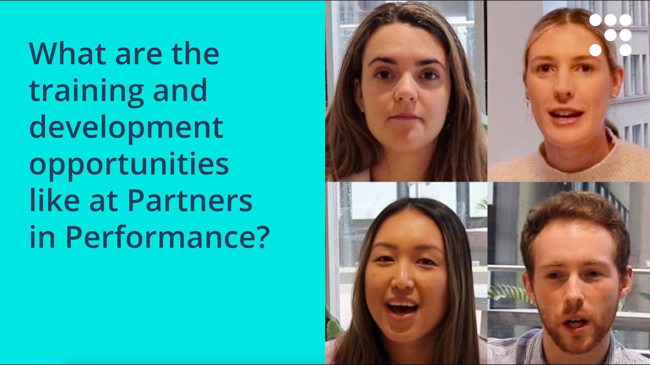 Training and Development Opportunities at Partners in Performance - YouTube