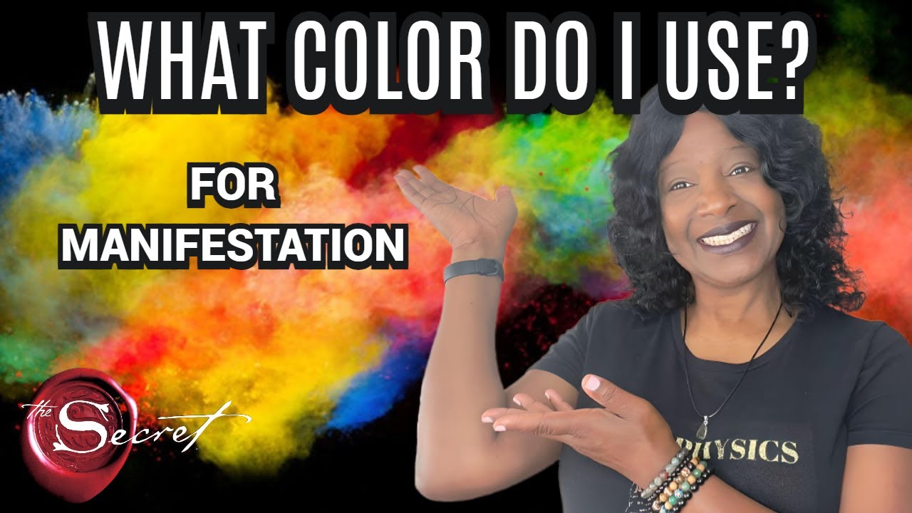 LAW OF ATTRACTION: SECRET Colors For Manifestation - YouTube