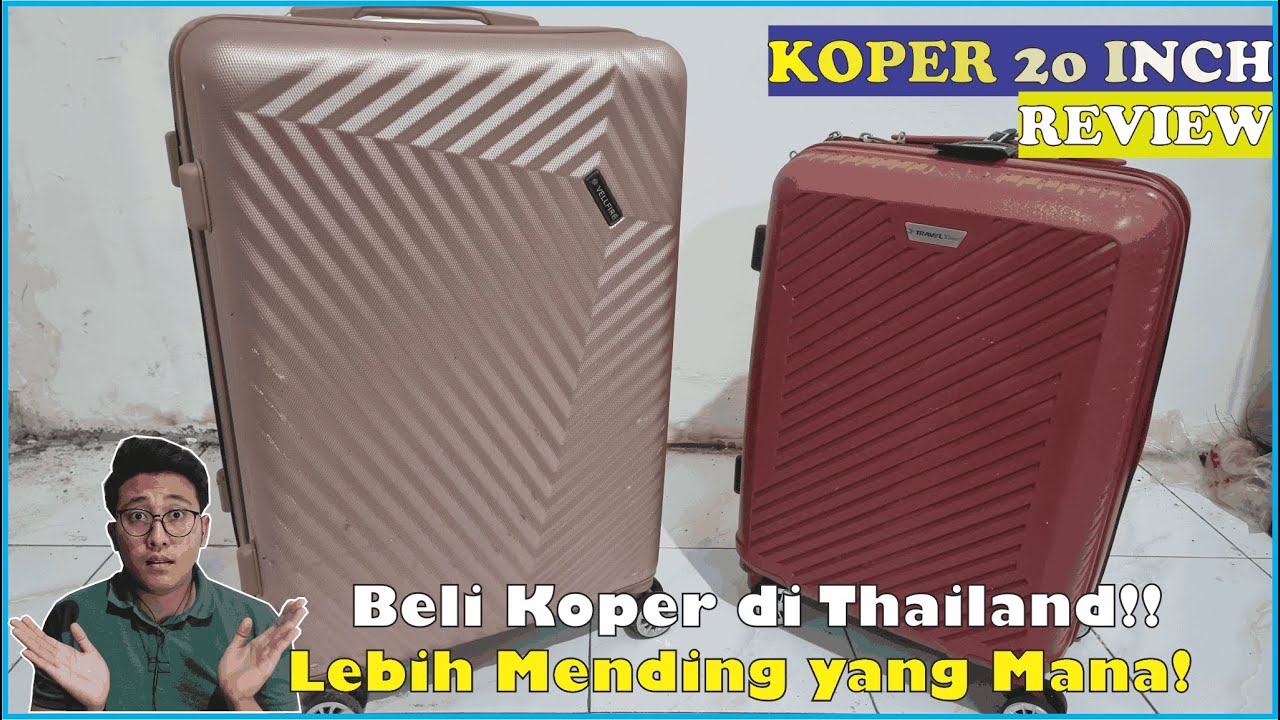 Beli Koper di Thailand Review Koper Travel Time V Vellfire #review # ...