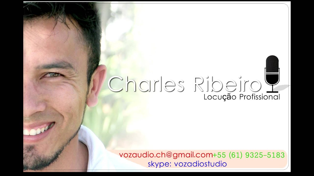 Locutor Charles Ribeiro Vinheta Pimenta Rosa - YouTube