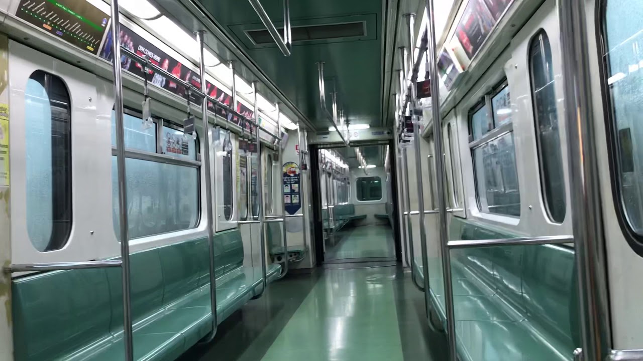 Scary Train. Alone inside the train. - YouTube
