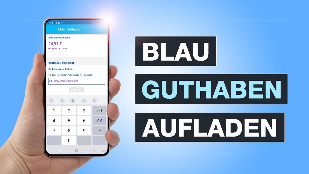 Blau Guthaben aufladen: So einfach funktioniert's – Tutorial ...
