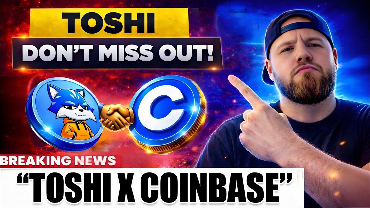 TOSHI BREAKING NEWS! 🚨 Coinbase Listing Buzz 🚀 Why $TOSHI Just Pumped ...